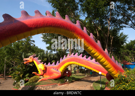 Silver Storm Amusement Parks ,Athirapally, Kerala, India Stock Photo ...