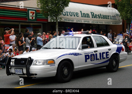 Vancouver Police Department car Stock Photo - Alamy