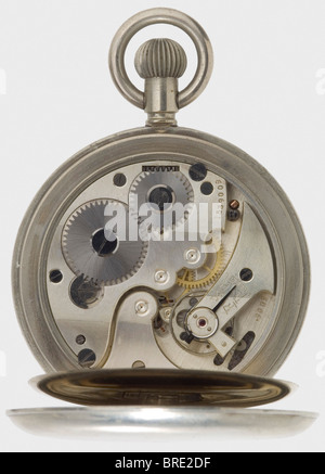 A German navy stop watch, for the measurement of sound travel time ...