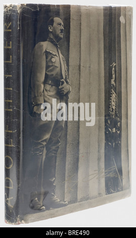 Adolf Hitler, a personal copy of the illustrated book "Adolf Hitler ...