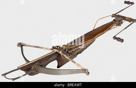 A heavy target crossbow with a Spanish windlass,Dutch or Flemish,circa ...