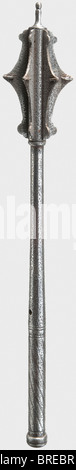 A German mace, 1st half of the 16th century Hexagonal striking head ...