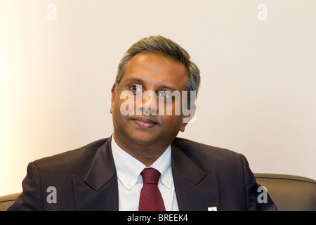 Secretary-General of Amnesty International, Salil Shetty Stock Photo ...