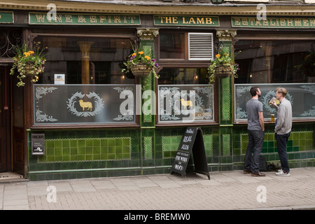 The Lamb a traditional pub in central London run by Youngs Britain's ...