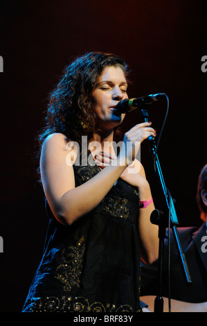 Zar Lead Singer Shetland Folk Festival 2009 Stock Photo - Alamy