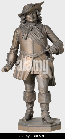 A German marshal's baton,17th century Sturdy baton of oak wood with ...