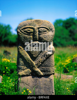 Janus Figure, Boa Island, Lower Lough Erne, Co Fermanagh, Ireland ...