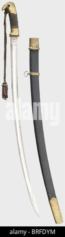 A shashqa for cossack enlisted men, private purchase item. Curved blade ...