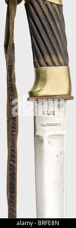 A shashqa for cossack enlisted men, private purchase item. Curved blade ...