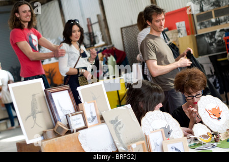 Fitzroy, Melbourne, Australia, The Rose Street Artists’ Market art and ...