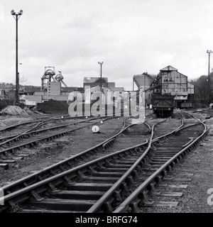 Disused Celynen South colliery near Newbridge Gwent South Wales UK ...