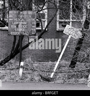 Six Bells colliery being demolished in the mining village of Six Bells ...