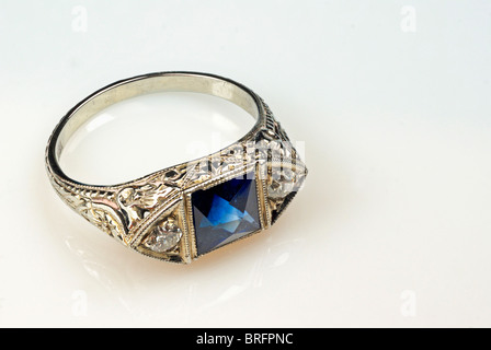art deco ring Stock Photo - Alamy