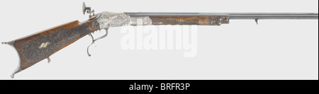 A fine breech-loading target rifle,Martini action. Henry Hatt ...