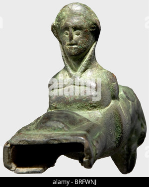 A bronze hilt for a Roman gladiatorial sword,1st/2nd century A.D.Finely ...