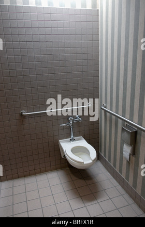 Vertical Interior Public Bathroom Stall Open Door Stock Photo - Alamy