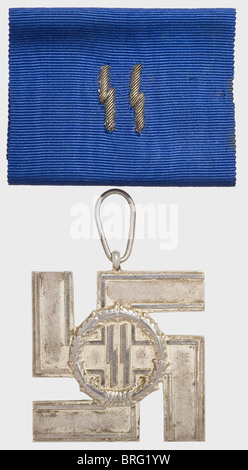 An SS Long Service Award, 2nd Class for 12 Years' Service. One piece ...