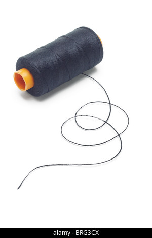 object on white sewing cotton rolls Stock Photo - Alamy