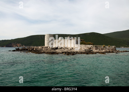 Lustica, Zanjic beach, Mamula island, Montenegro Stock Photo: 31701790 ...