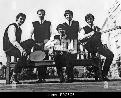 ZOMBIES Promotional photo of UK pop group in 1964 Stock Photo - Alamy