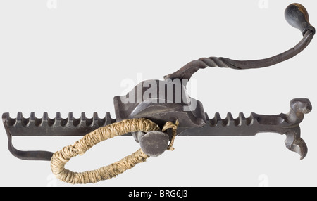 A crossbow cranequin, Nuremberg, 1st half of the 16th century Iron ...