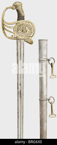 A cavalry broadsword for an officer,on Napoleon III's Personal Staff or ...