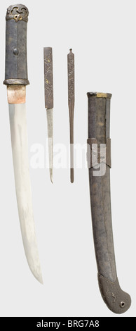 A Japanese o tanto,mid Edo period Blade hira tsukuri,airy torii zori ...