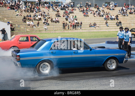 Australian Ford Falcon drag racing car Stock Photo - Alamy