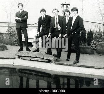 ZOMBIES Promotional photo of UK pop group in 1964 Stock Photo - Alamy