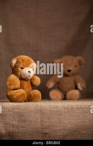 Scruffy teddy bears Stock Photo - Alamy