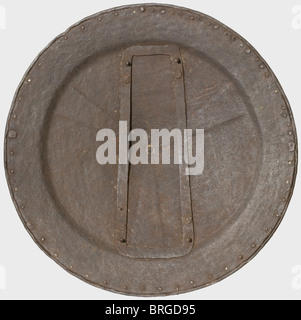 An etched Southern German round shield,presumably Landshut,circa 1570/ ...