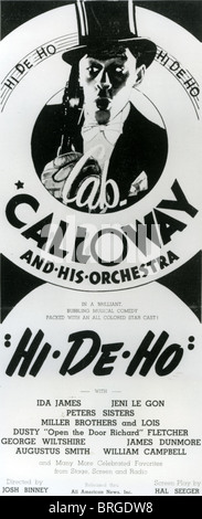 CAB CALLOWAY'S HI-DE-HO Advert for 1934 Paramount film with Cab ...