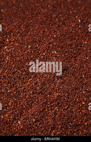 brown coffee grounds arranged as a background Stock Photo - Alamy