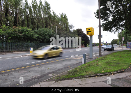 A new Crown International fixed point speed camera Stock Photo - Alamy