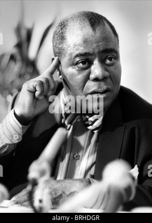 Louis Armstrong Jazz Musician May 1956 during his first concert in ...