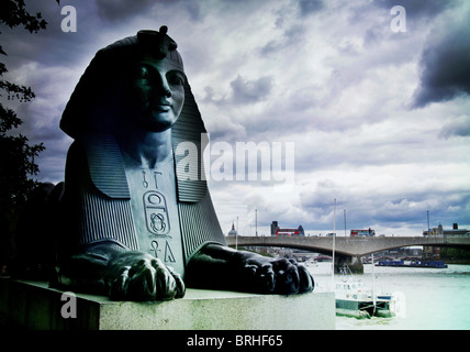 Sphinx in London Stock Photo - Alamy
