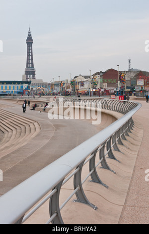 Blackpool's new promenade Stock Photo - Alamy