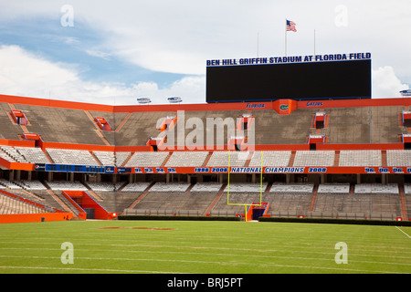 Interior of Ben Hill Griffin stadium commonly known as The Swamp Home ...