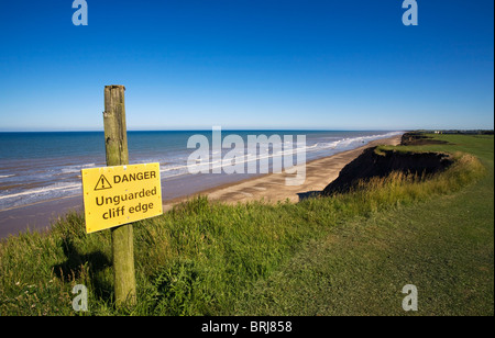 Coastal erosion at Hornsea on the east coast Yorkshire Stock Photo - Alamy