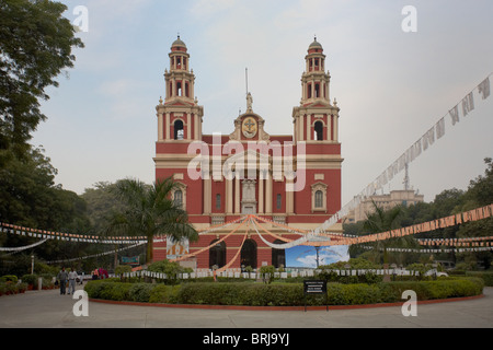 NEW DELHI, INDIA - The Sacred Heart Cathedral, a Roman Catholic church ...
