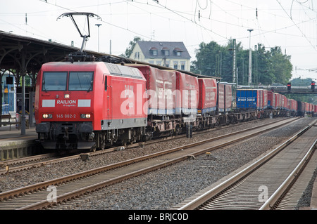 German Railways freight train Germany Stock Photo - Alamy