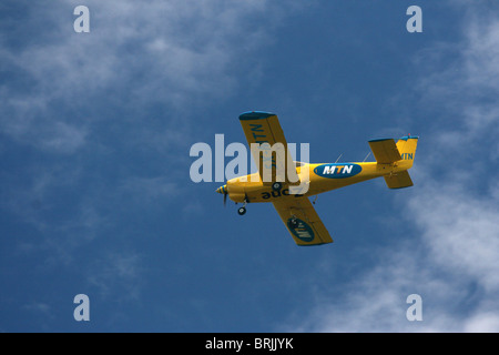 A Fuji FA200 Aero Subaru single engine aerobatic plane taxiing for ...