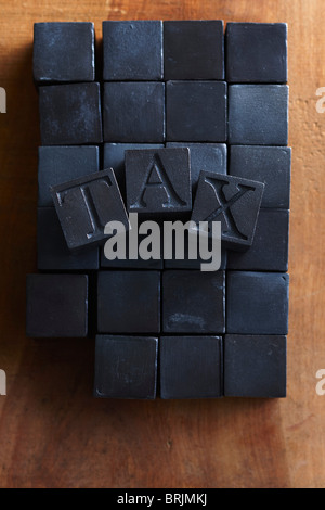 A closeup shot of 3 wooden blocks with the word raw isolated on a white ...