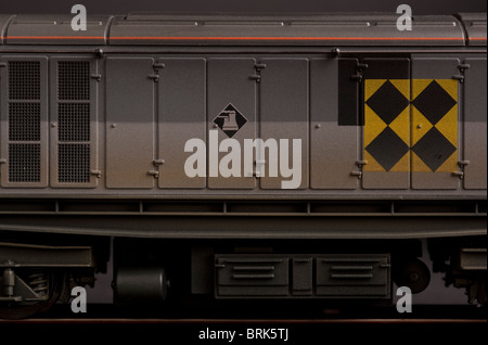 Class 58 Co Co Diesel Locomotive, BR Railfreight Sector livery logo ...