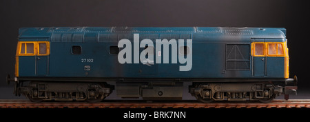 Class 27 Diesel Locomotive, BR Blue livery Stock Photo - Alamy