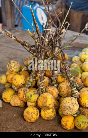 Fruit market in Zanzibar Town, Zanzibar, Tanzania, Africa Stock Photo ...