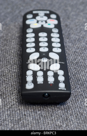 TV remote control buttons closeup. Channel change buttons Stock Photo ...