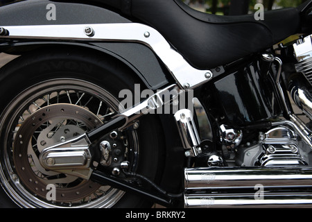 Customised Harley Davidson motorbike Stock Photo - Alamy