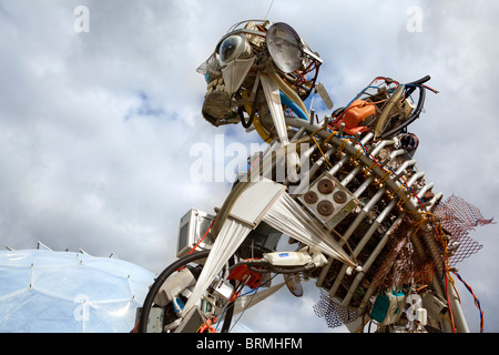 WEEE Man Sculpture at the Eden Project Stock Photo - Alamy