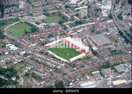 Gloucester RFC's Kingsholm stadium with the new C&G main stand 2009 ...